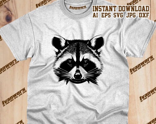 Lindo bebé mapache SVG / mapache svg / mapache png / imágenes - Etsy México