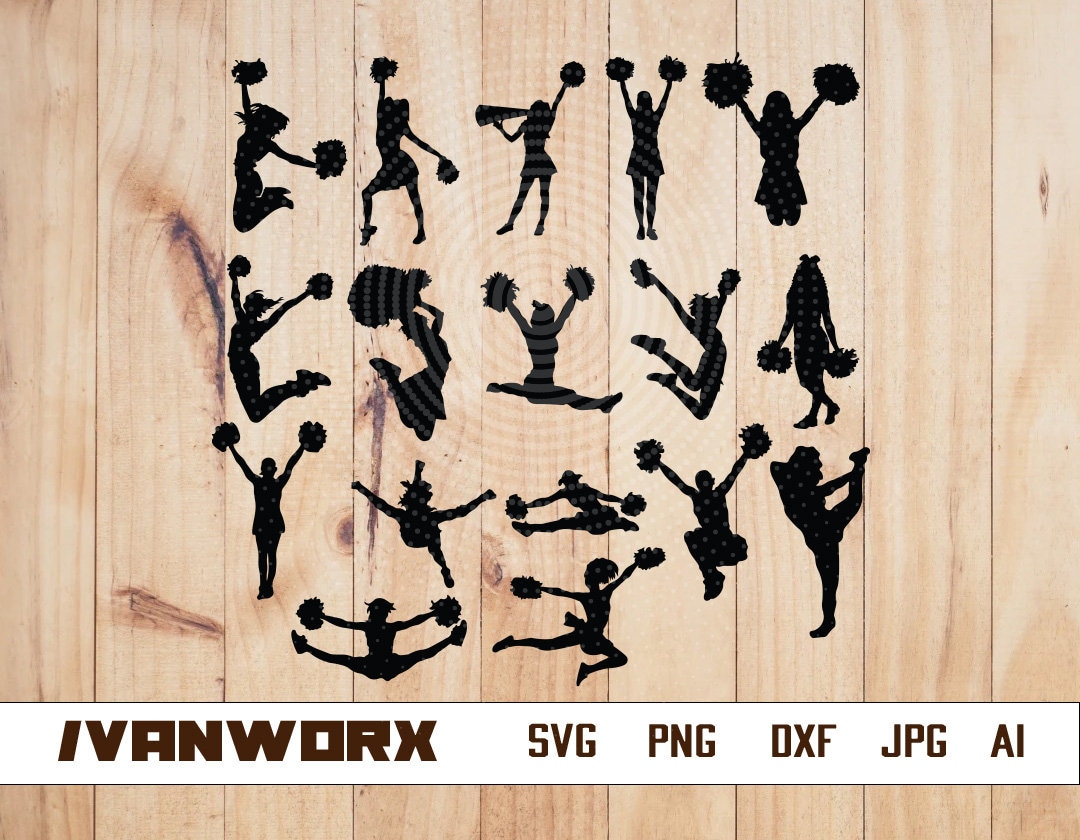 Cheerleader Bundle Svg | Cheer Svg | Cheerleading Svg | Cheer Shirt Png ...