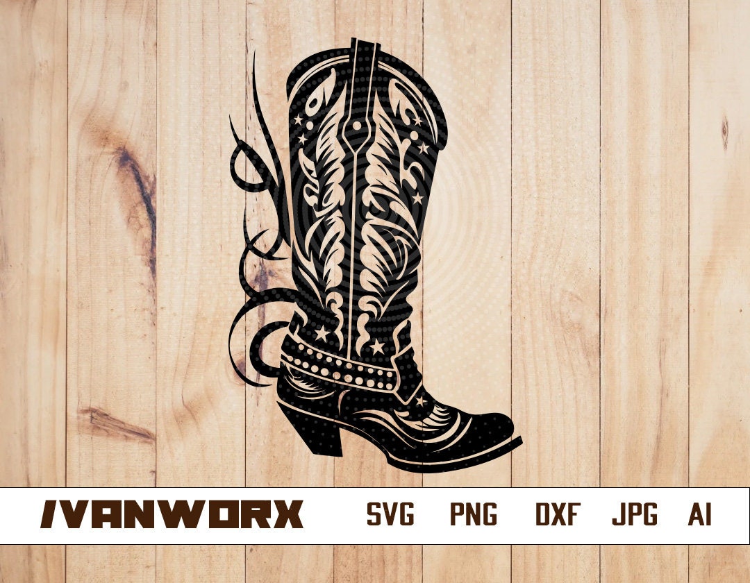 Cowboy Shoes Svg | Cowboy Boots Svg | Cowboy Boots Png | Cowboy Svg ...