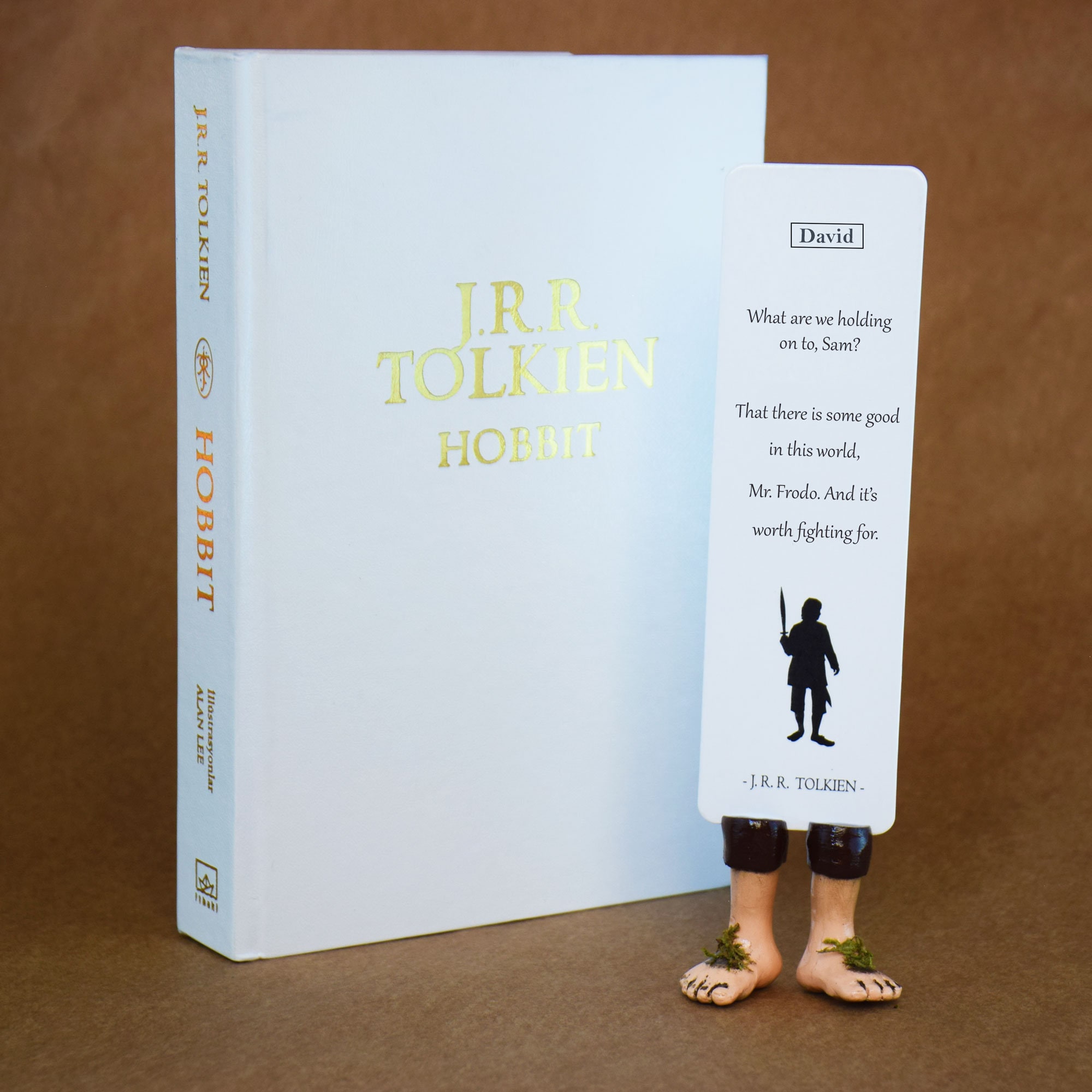 Hobbit Bookmark,lord of the Rings,bookmark for Gift,gift for Reader ...