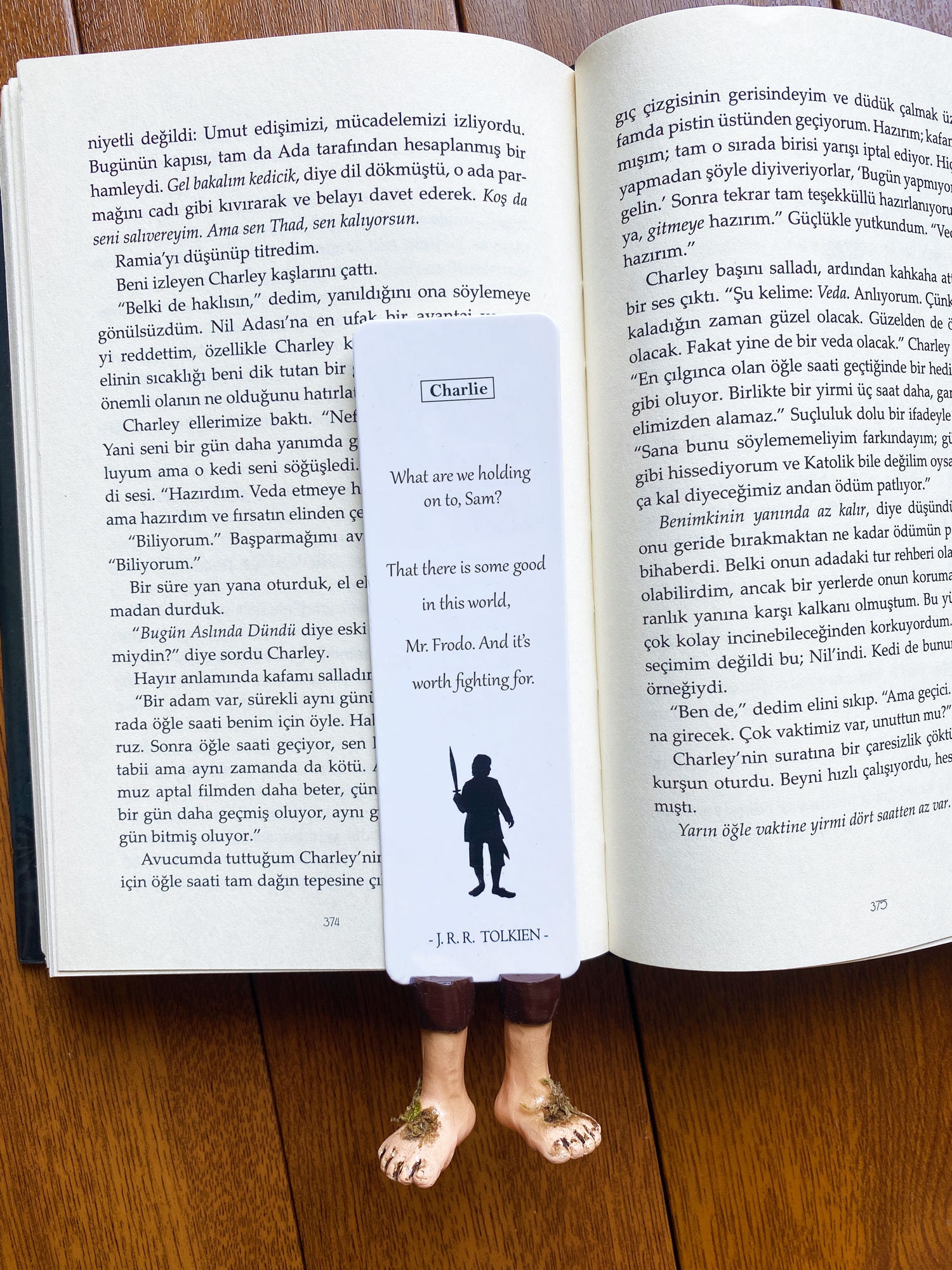Hobbit Bookmark,lord of the Rings,bookmark for Gift,gift for Reader ...