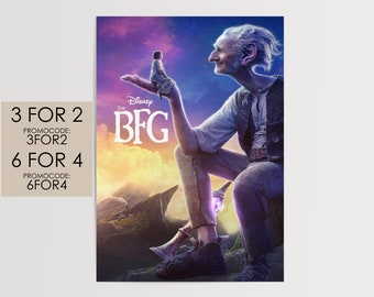 The Bfg Poster - Etsy UK
