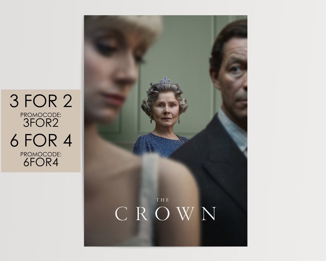 The Crown Poster TV Movie Poster Art Film Print Gift TC001 - Etsy