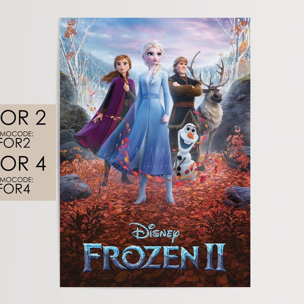 Frozen Poster - Etsy UK