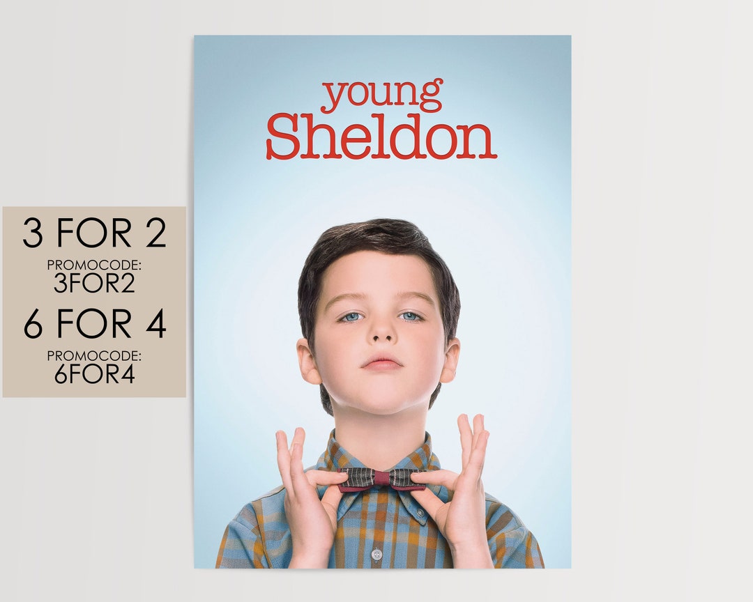 Young Sheldon Poster TV Movie Poster Art Film Print Gift YS004 - Etsy UK