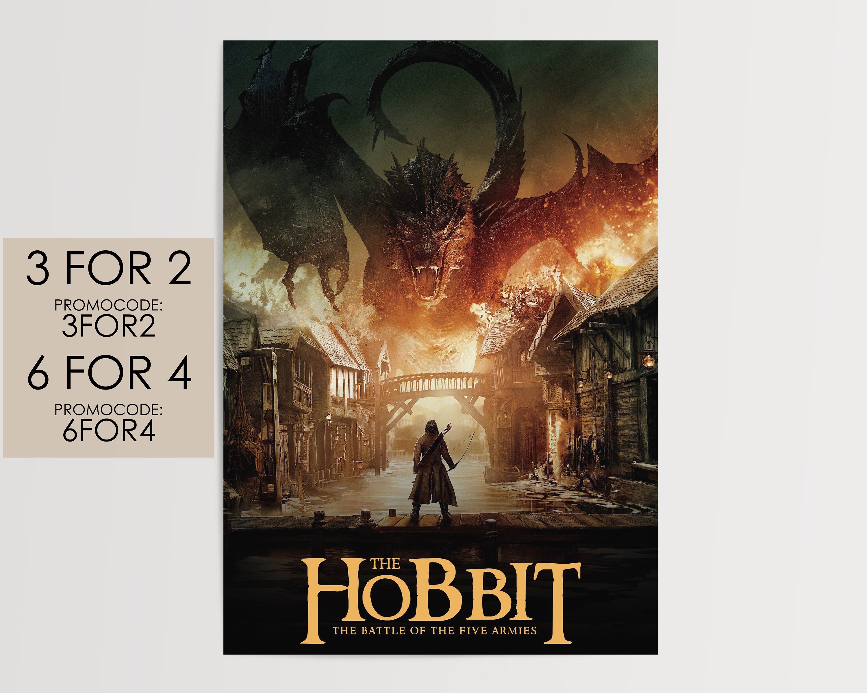 The Hobbit Battle Of The Five Armies Poster