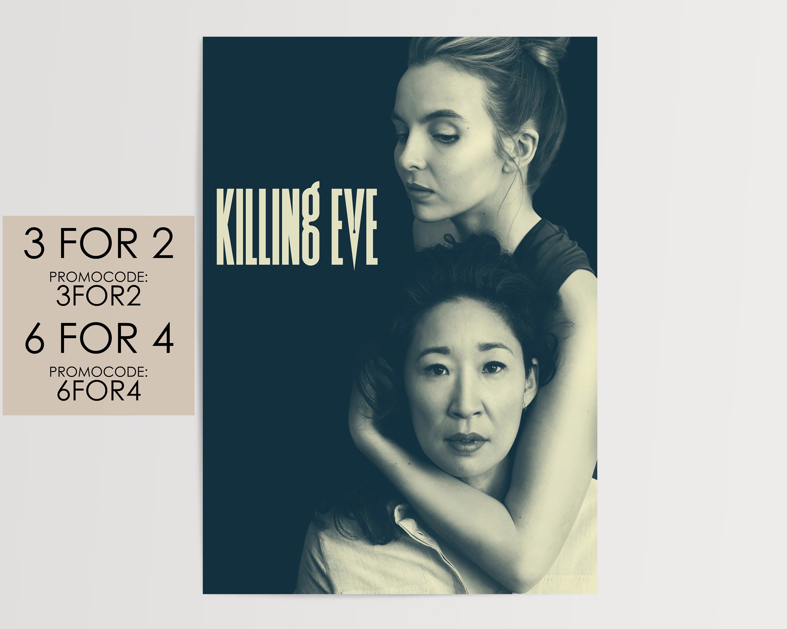 Killing Eve Poster TV Movie Poster Art Film Print Gift KE001 - Etsy