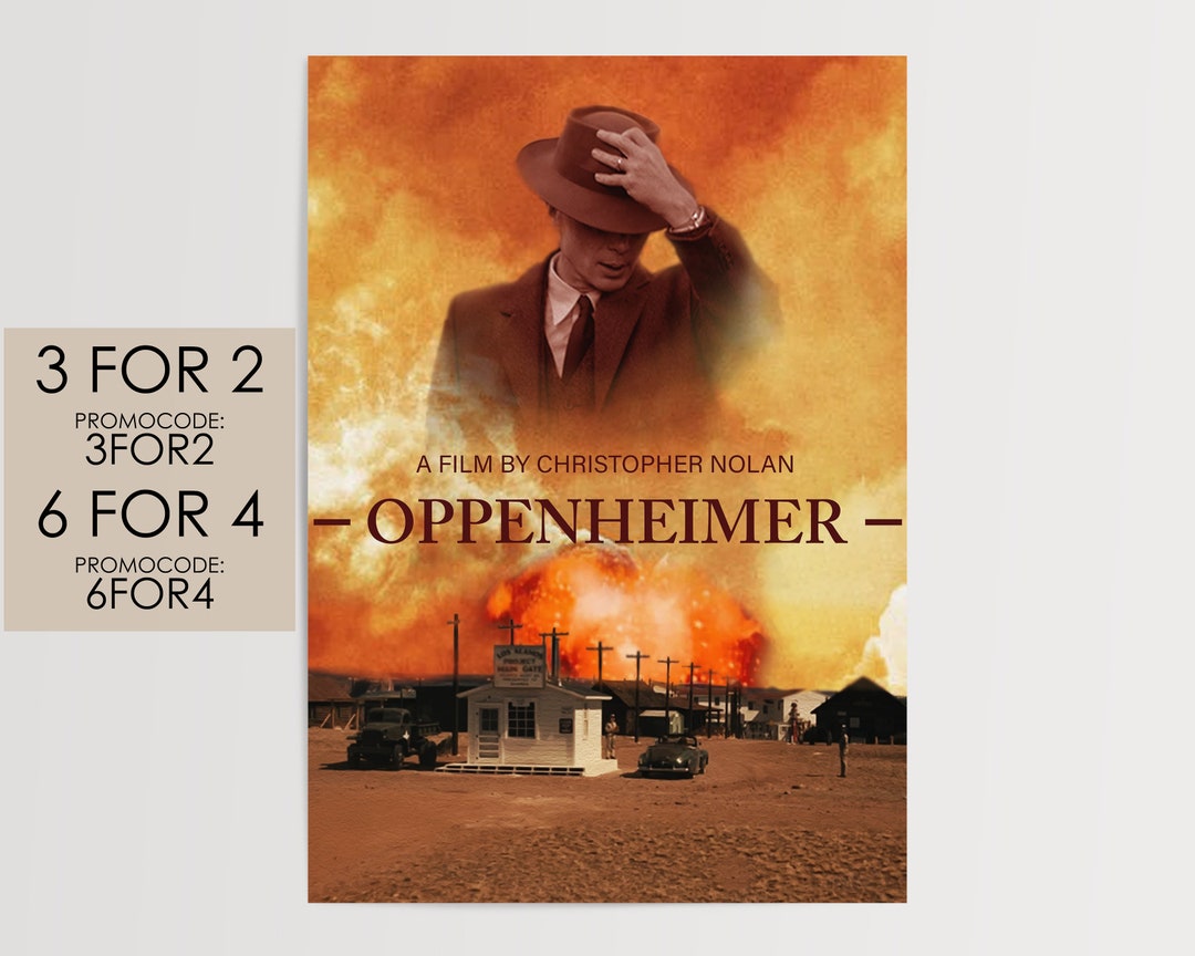 Affiche Oppenheimer 2023 Affiche de film Art Film Print Gift Op001 ...