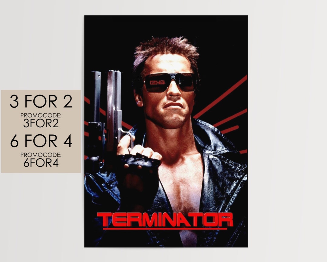 The Terminator 1984 Poster Movie Poster Art Film Print Gift TT001 - Etsy