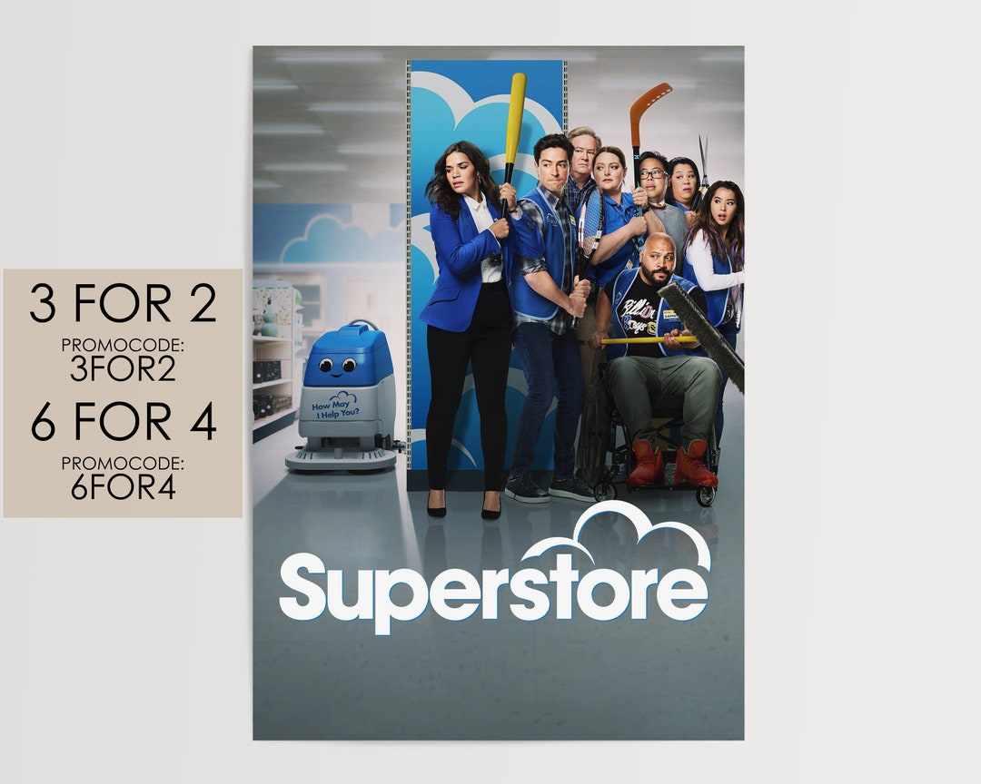 Superstore Poster TV Movie Poster Art Film Print Gift su001 - Etsy UK