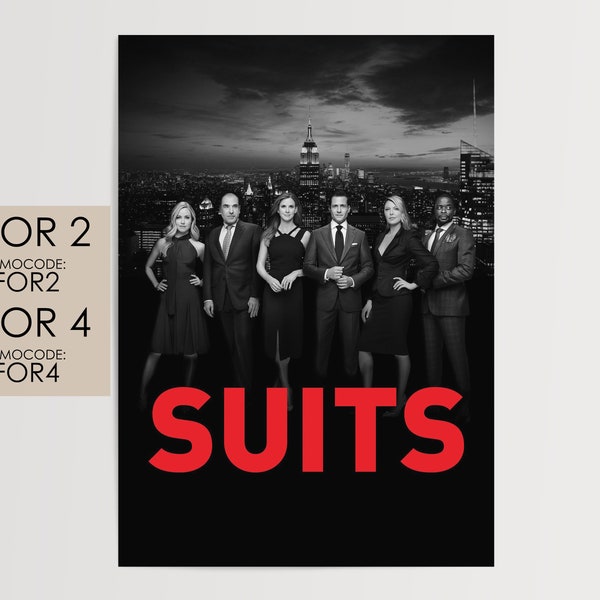 Suits Movie Poster Print - Etsy