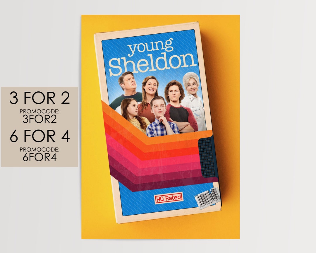 Young Sheldon Poster TV Movie Poster Art Film Print Gift - Etsy UK