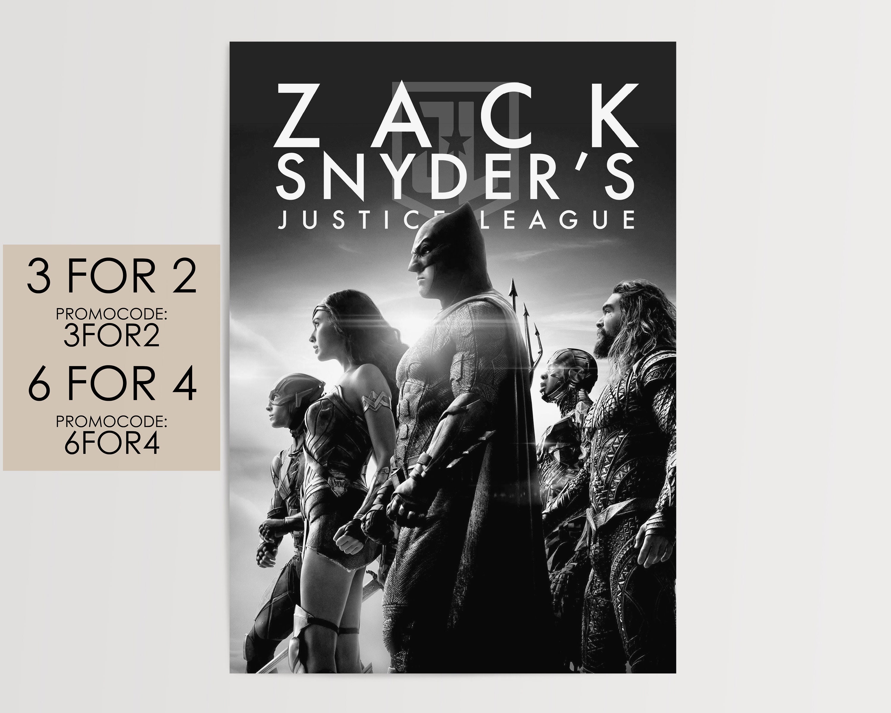 Zack Snyder's Justice League 2021 Poster DC Movie Poster - Etsy