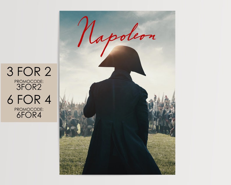 Napoleon 2023 Poster Movie Poster Art Film Print Gift na001 - Etsy