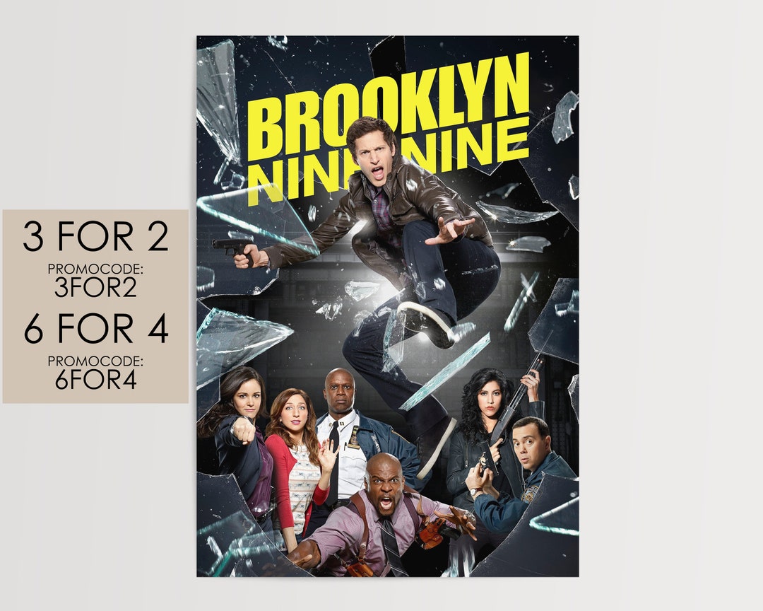 Brooklyn Nine-nine Poster TV Movie Poster Art Film Print - Etsy