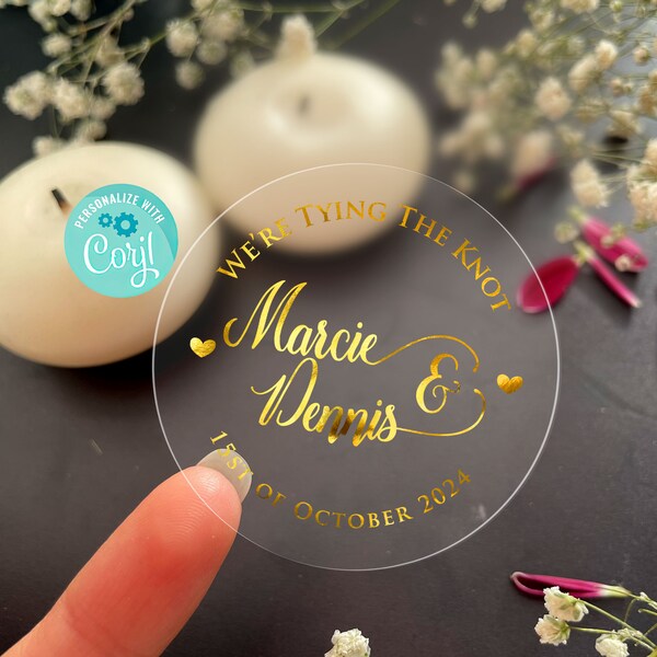 Gold Foil Stickers - Etsy