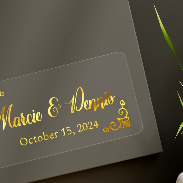 Gold Foil Stickers - Etsy