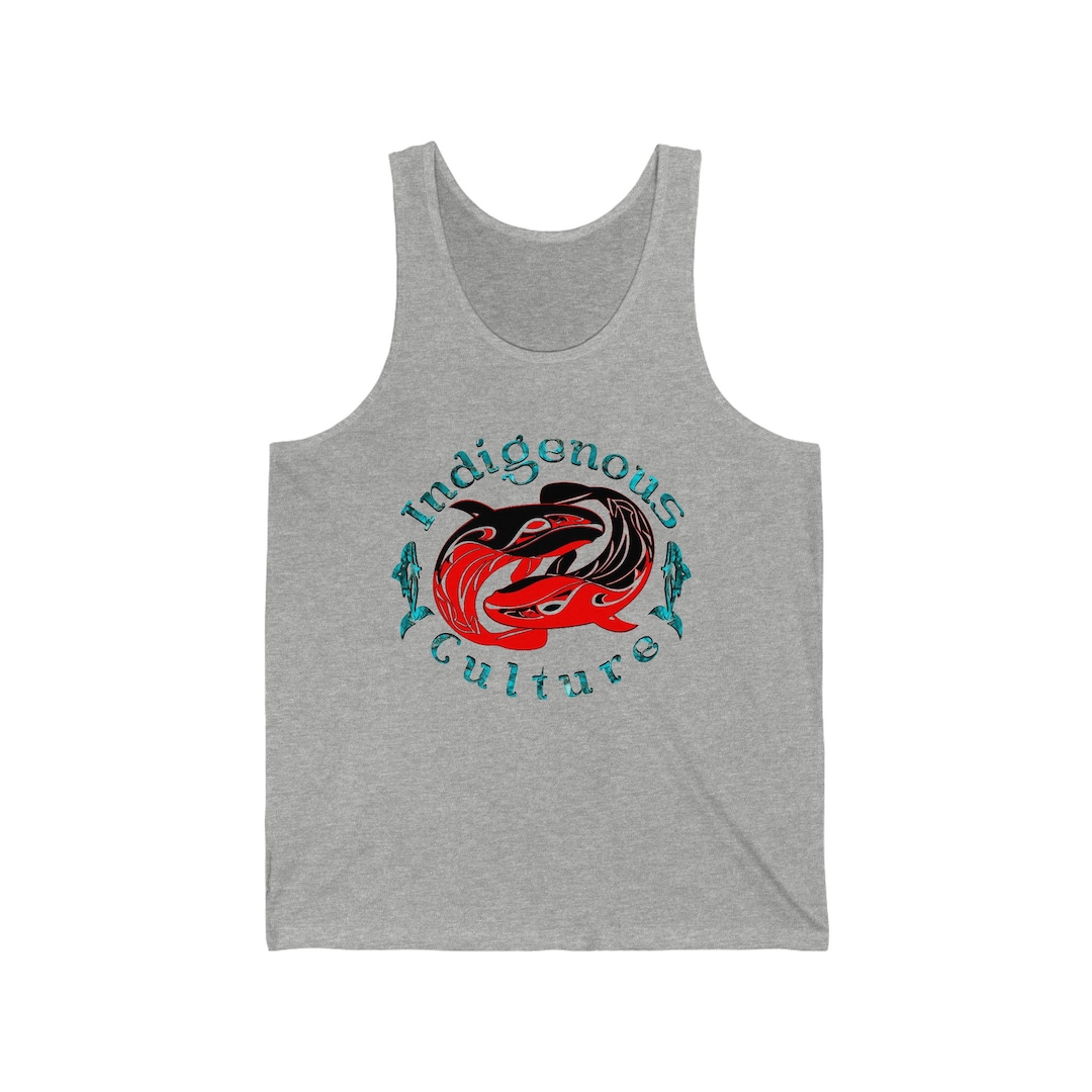 Indigenous Culture | PNW Native American Tribe Pride Unisex Jersey Tank ...