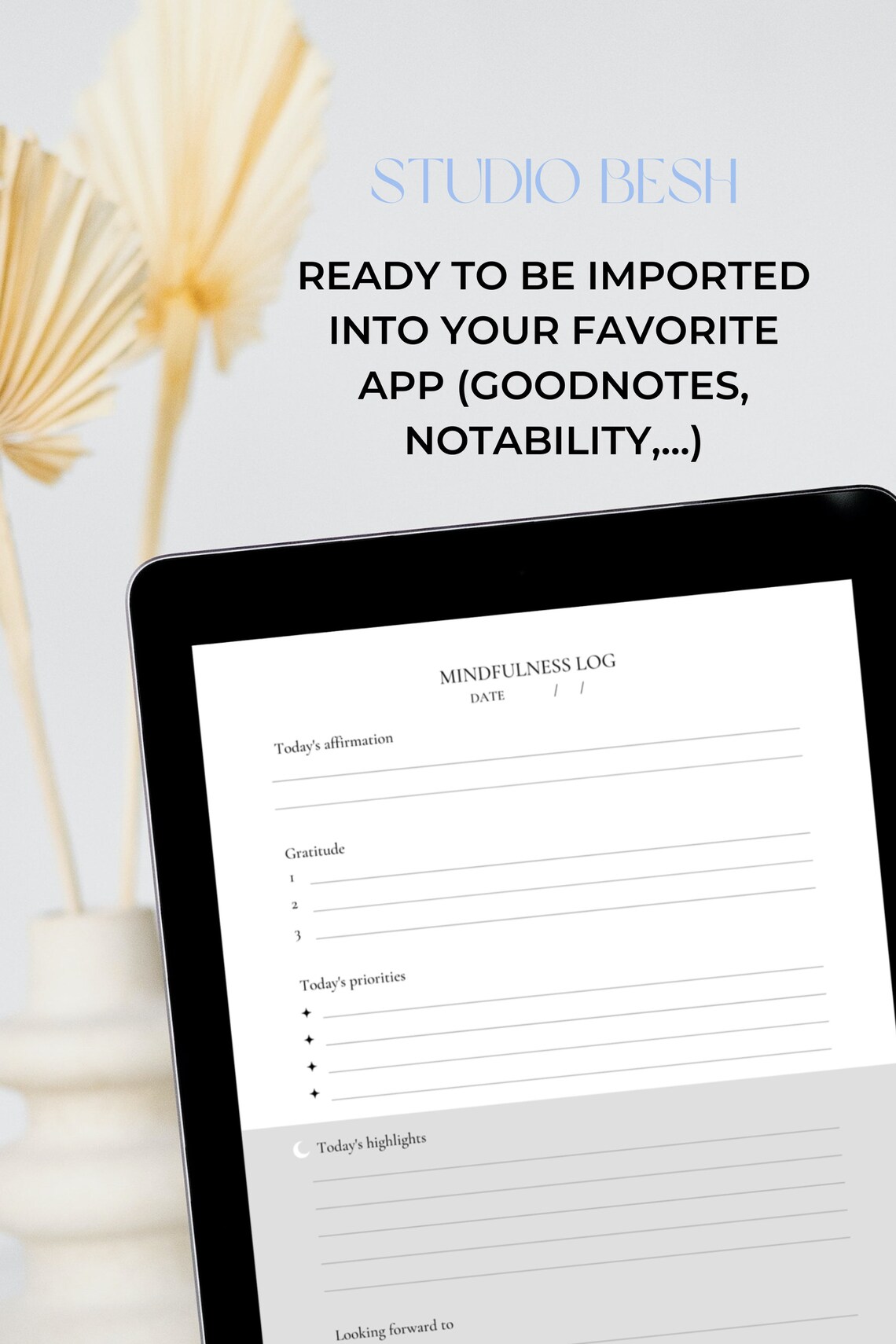 Mindfulness Journal Gratitude Diary Mindfulness Log - Etsy