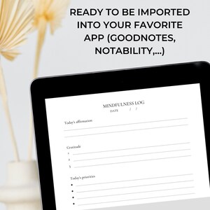 Mindfulness Journal Gratitude Diary Mindfulness Log - Etsy