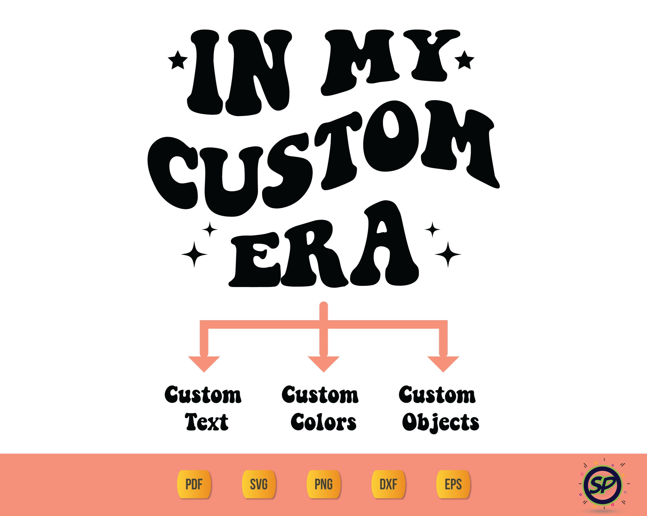 Wavy Retro Font Text Effect Star Clipart Distorted - Etsy