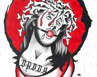 Daddy Issues Art - Etsy