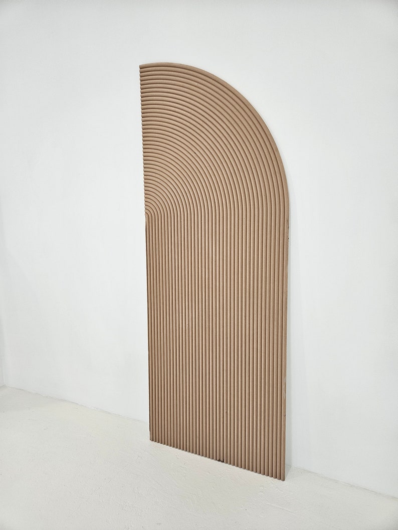 Smooth/ribbed S2 Panel Wall, Foldable Half-circle MDF Backdrops, Event ...