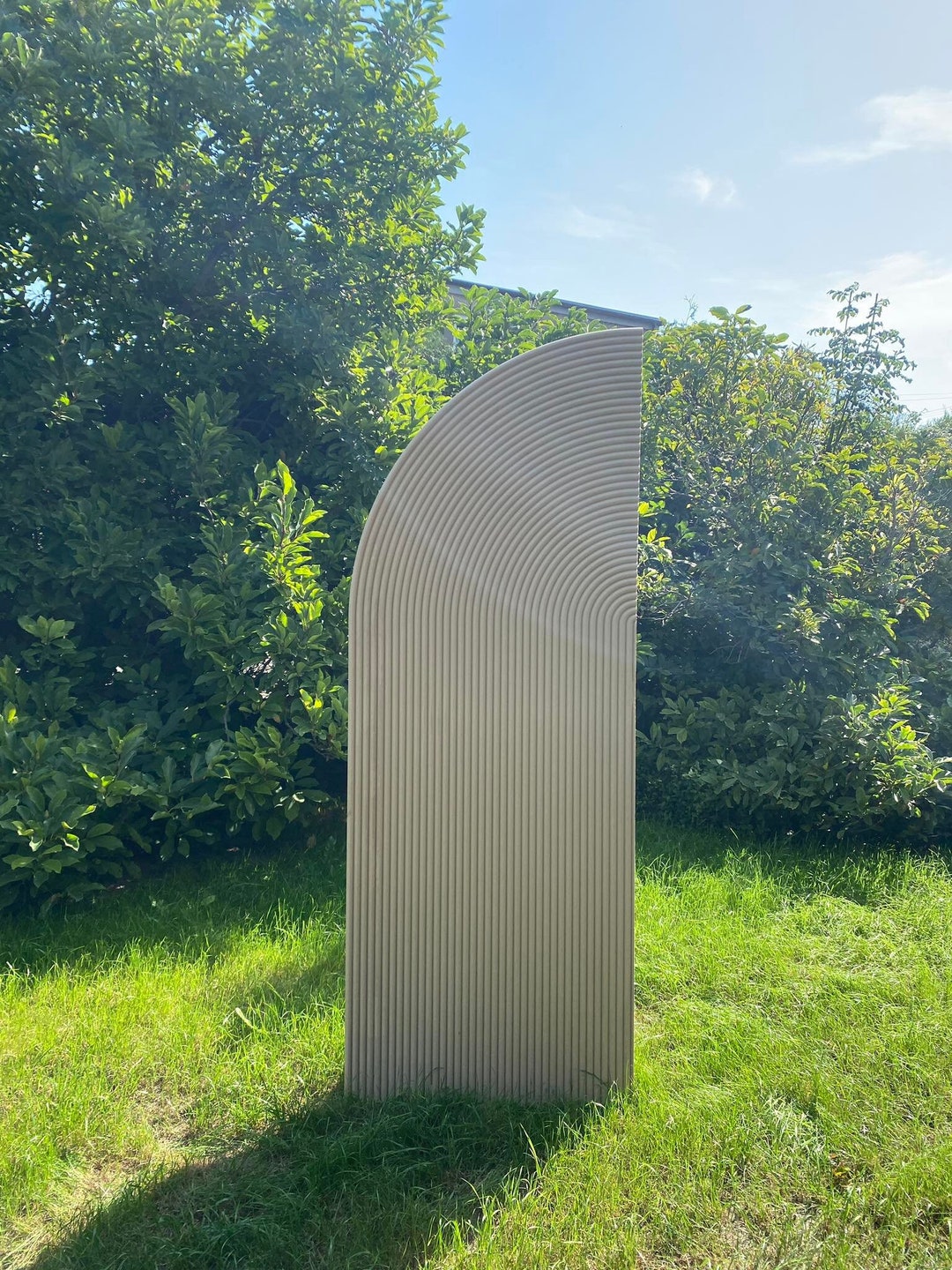 Smooth/ribbed S2 Panel Wall, Foldable Half-circle MDF Backdrops, Event ...