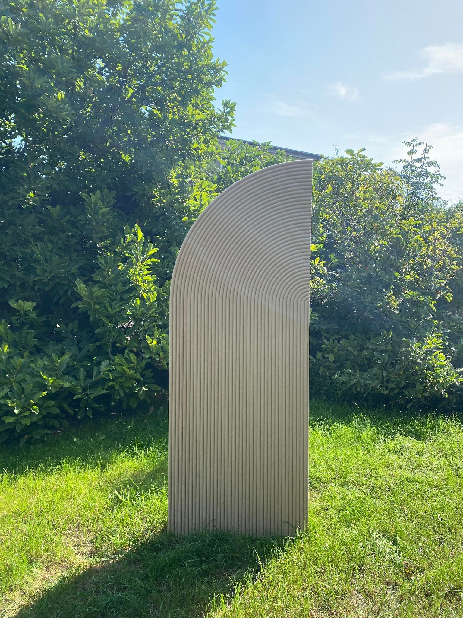 Smooth/ribbed S2 Panel Wall, Foldable Half-circle MDF Backdrops, Event ...