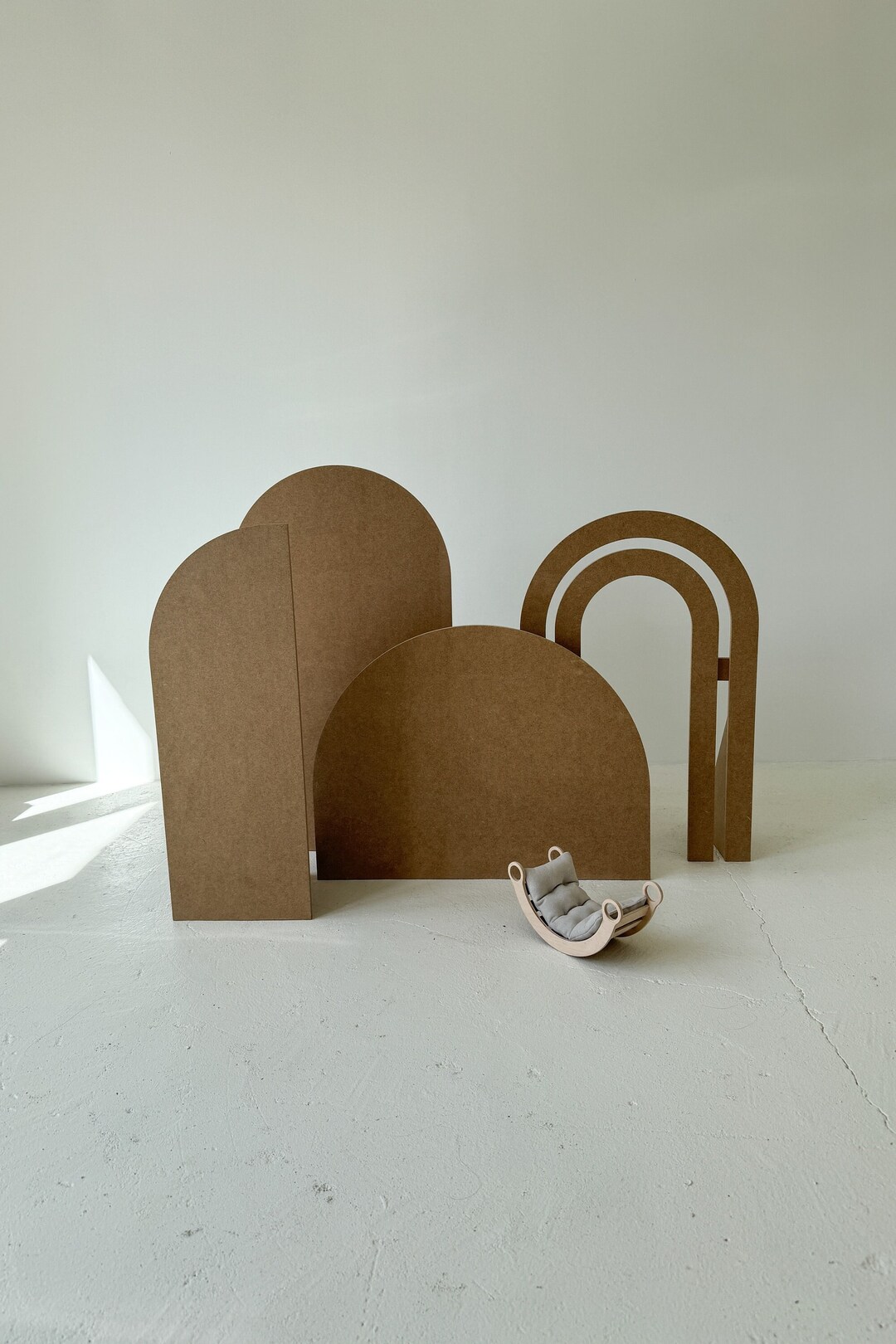 Mini Smooth Panel Walls, Set of 4, MDF Backdrops for Children's ...