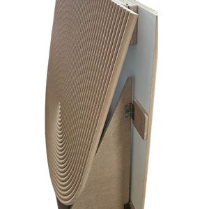 Smooth/ribbed Panel Wall S1, Foldable, Half Arch Backdrops, MDF Wood ...
