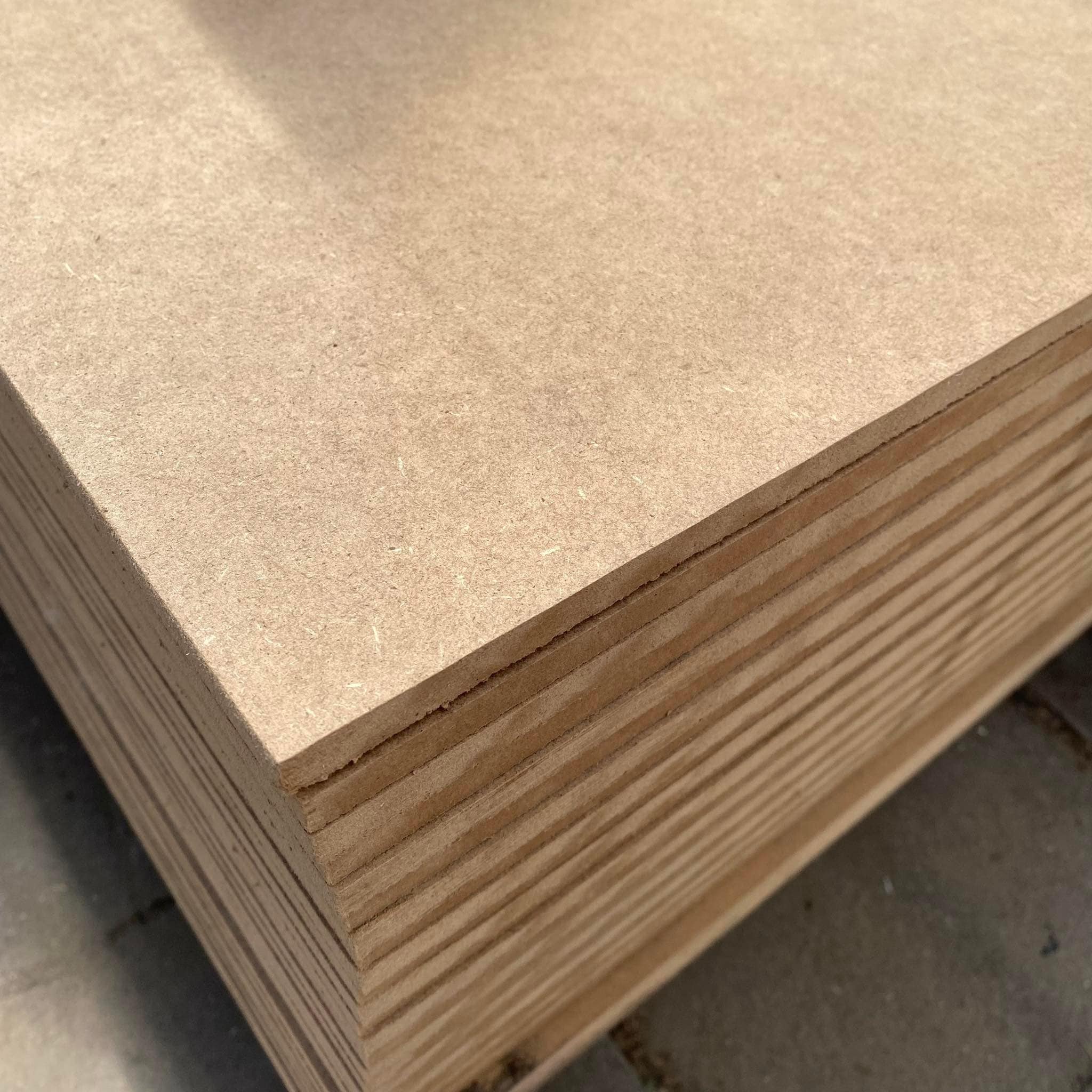 Rohe MDF-Platte 10 mm, stabile Platte, vielseitiges Bastelmaterial ...