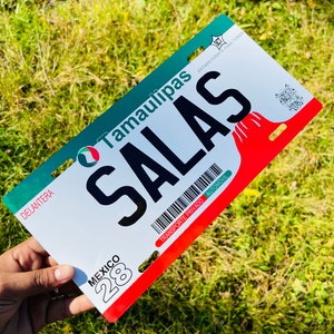 Custom License Plate | Mexico | USA | Any State | Tamaulipas | Gift ...