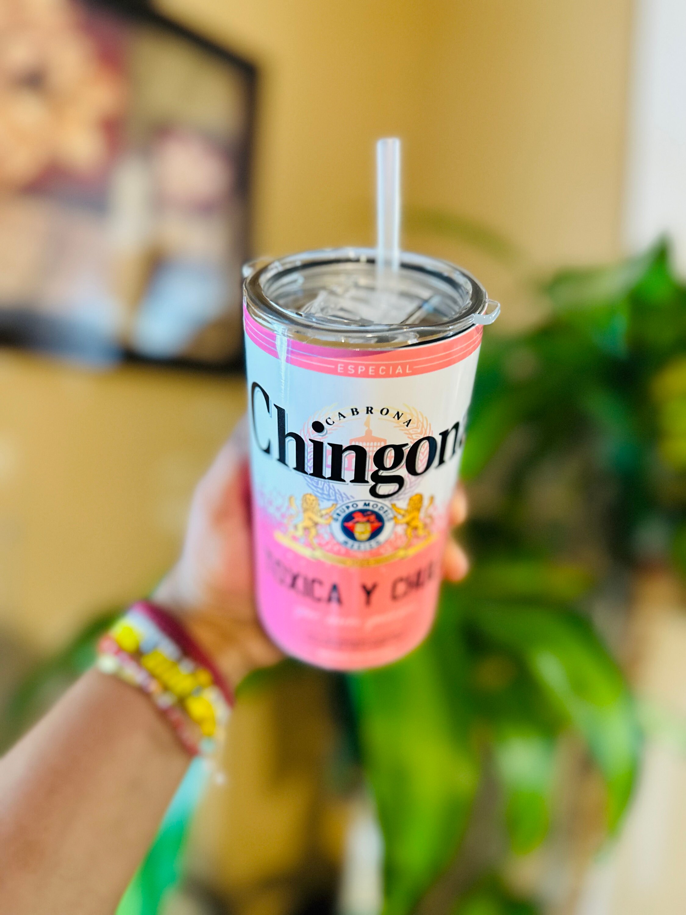 12oz Stainless Steel Tumbler Chingona Toxica Chula Sippy Cup Gift Ideas ...