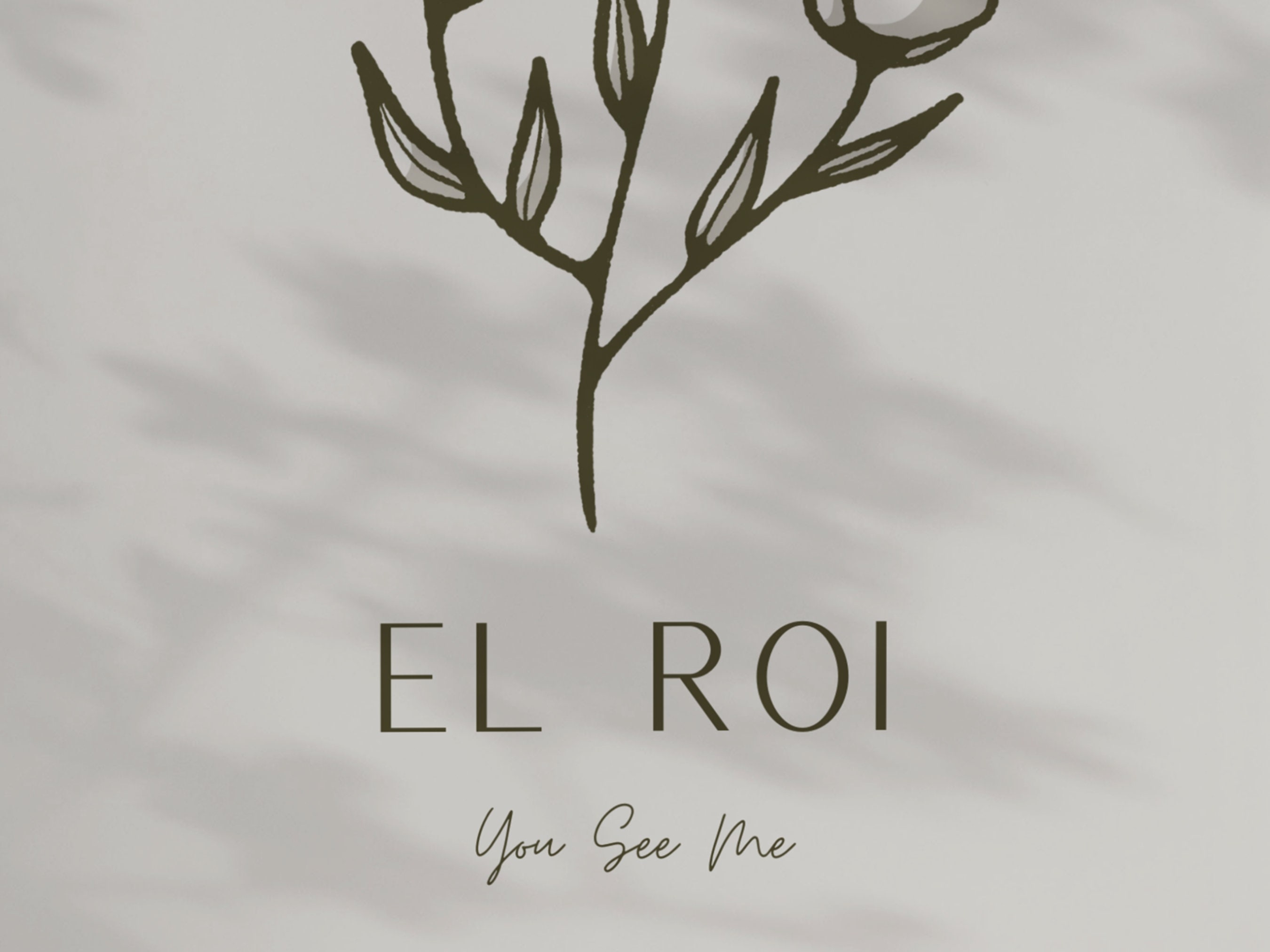 El Roi the God Who Sees Me Christian Printable Beige Aesthetic Gifts ...