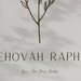 Jehovah Rapha the Lord is My Healer Christian Printable Beige Aesthetic ...