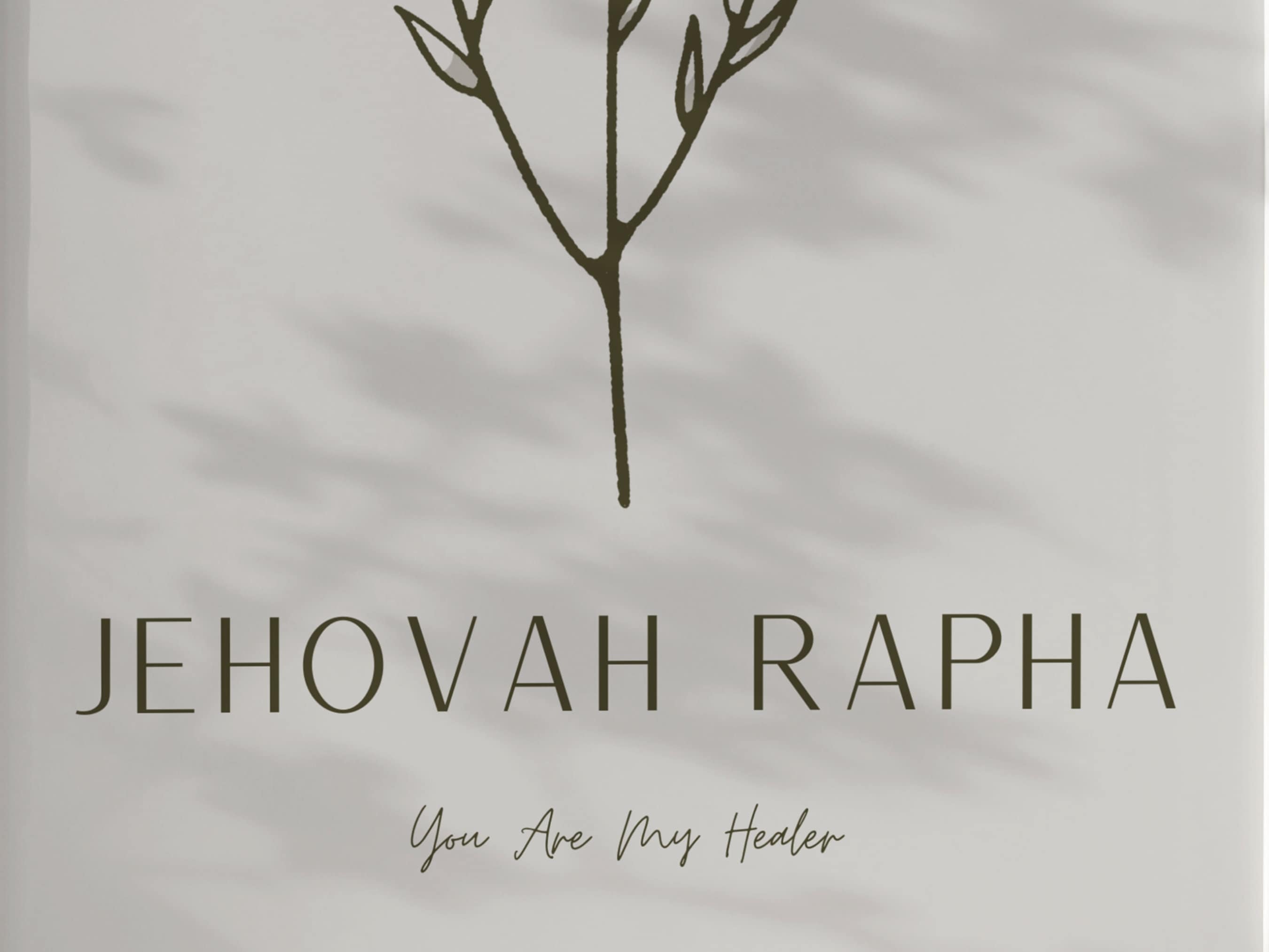 Jehovah Rapha the Lord is My Healer Christian Printable Beige Aesthetic ...
