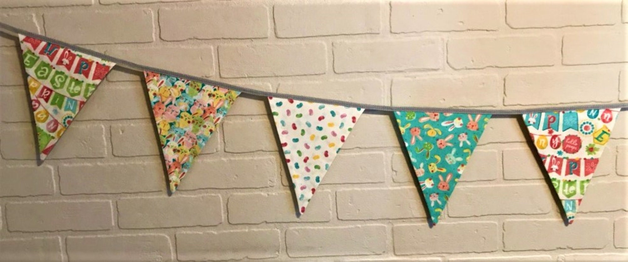 Easter Bunting Flag Banner Pennant Garland for Easter Decor, Spring ...