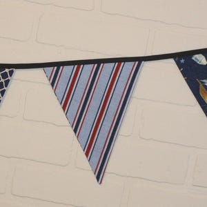 Nautical Bunting: Sailing Fabric Flag Garland Banner - Etsy