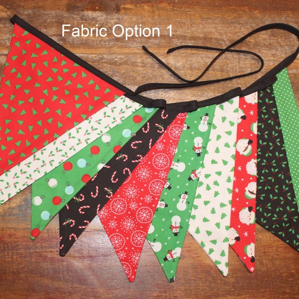 Christmas Bunting - Etsy