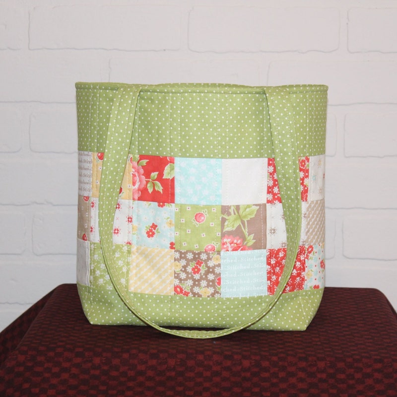 Patchwork Handbag - Etsy