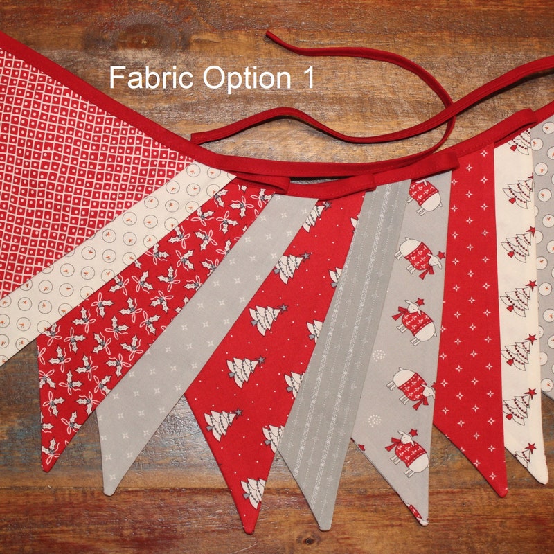 Christmas Bunting - Etsy