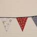Nautical Bunting: Sailing Fabric Flag Garland Banner - Etsy