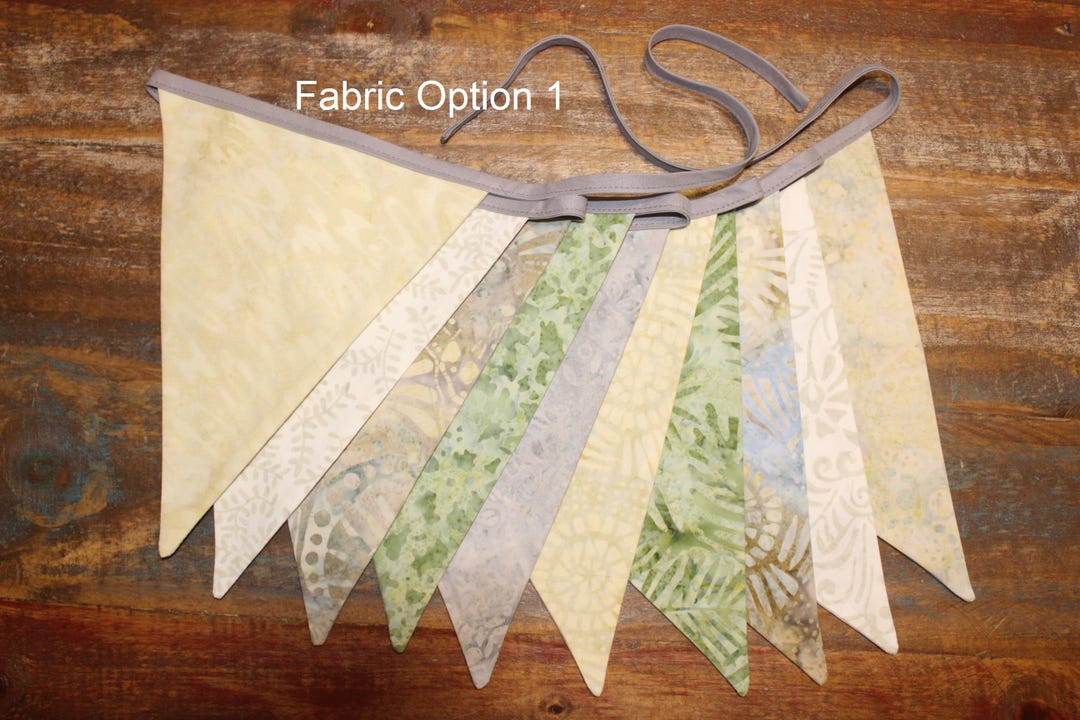 Batik Bunting Flag Garland Banner for Tea Party, Wedding, Nursery - Etsy