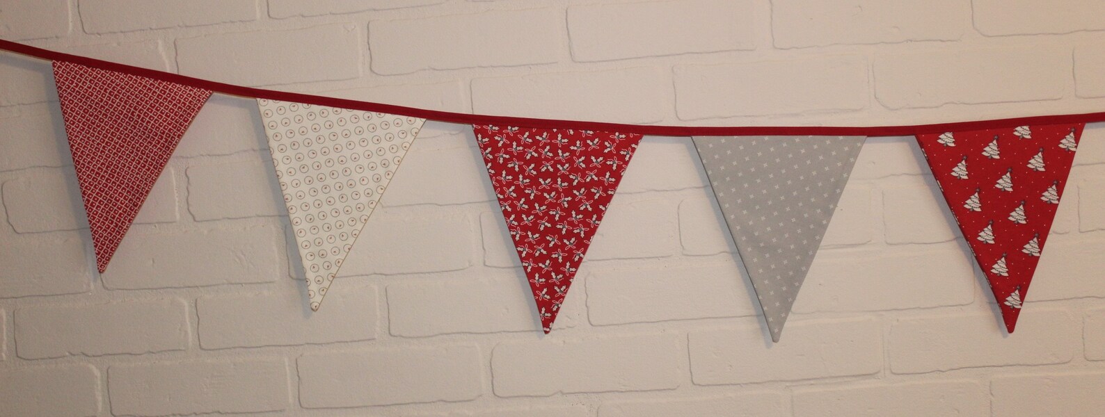 Christmas Bunting Flag Garland Banner - Etsy