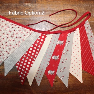 Christmas Bunting Flag Garland Banner - Etsy