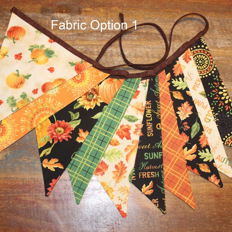 Fall Bunting - Etsy