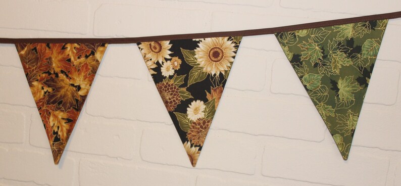 Fall Bunting Garland Flag Pennants Banner, for Thanksgiving and Fall ...