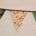 Fall Flag Bunting Garland Banner, Autumn Fabric Pennants Flags Garland ...