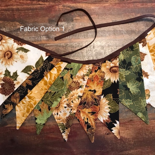 Autumn Bunting - Etsy